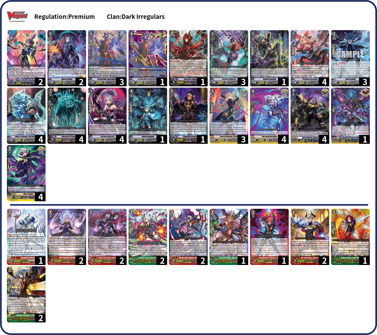 Deck Code [3NJCY] deck | Deck Log