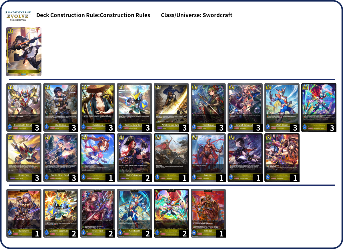 Deck Code [3TLSU] deck | Deck Log