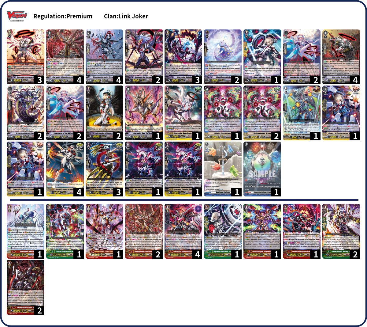 Deck Code [4P5BG] deck | Deck Log