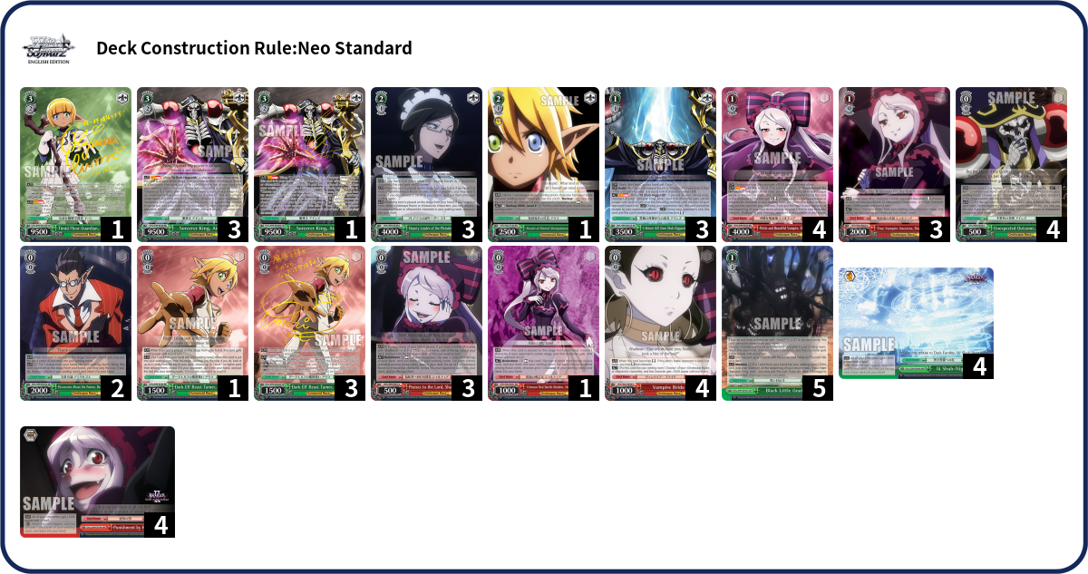 Deck Code [4V4X] deck | Deck Log