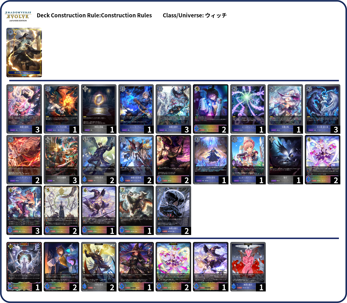 Deck Code [50636] deck | Deck Log