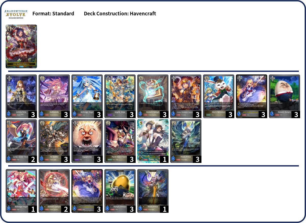 Deck Code [5MD9J] deck | Deck Log