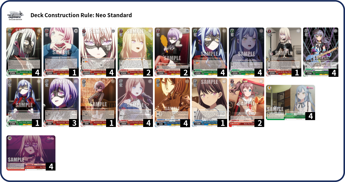Deck Code [62ACG] deck | Deck Log