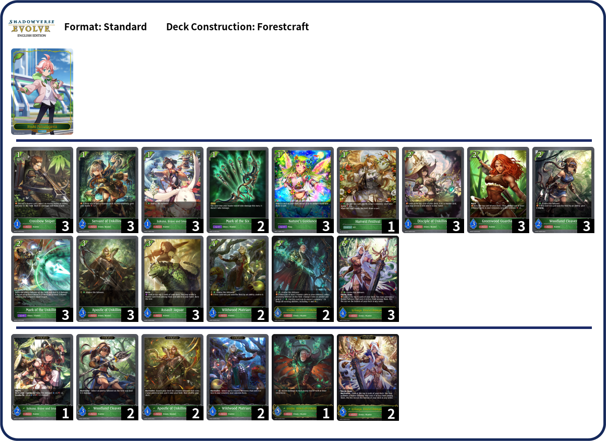 Deck Code [6CW9J] deck | Deck Log