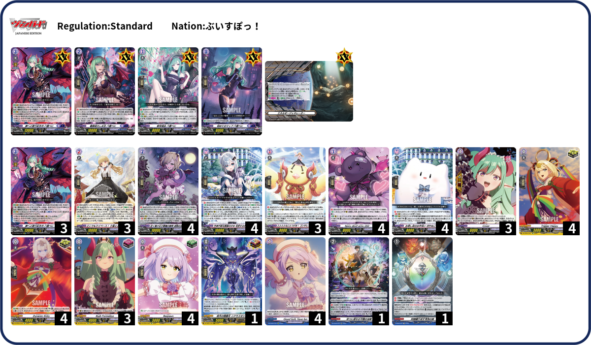 Deck Code [6EFX8] deck | Deck Log