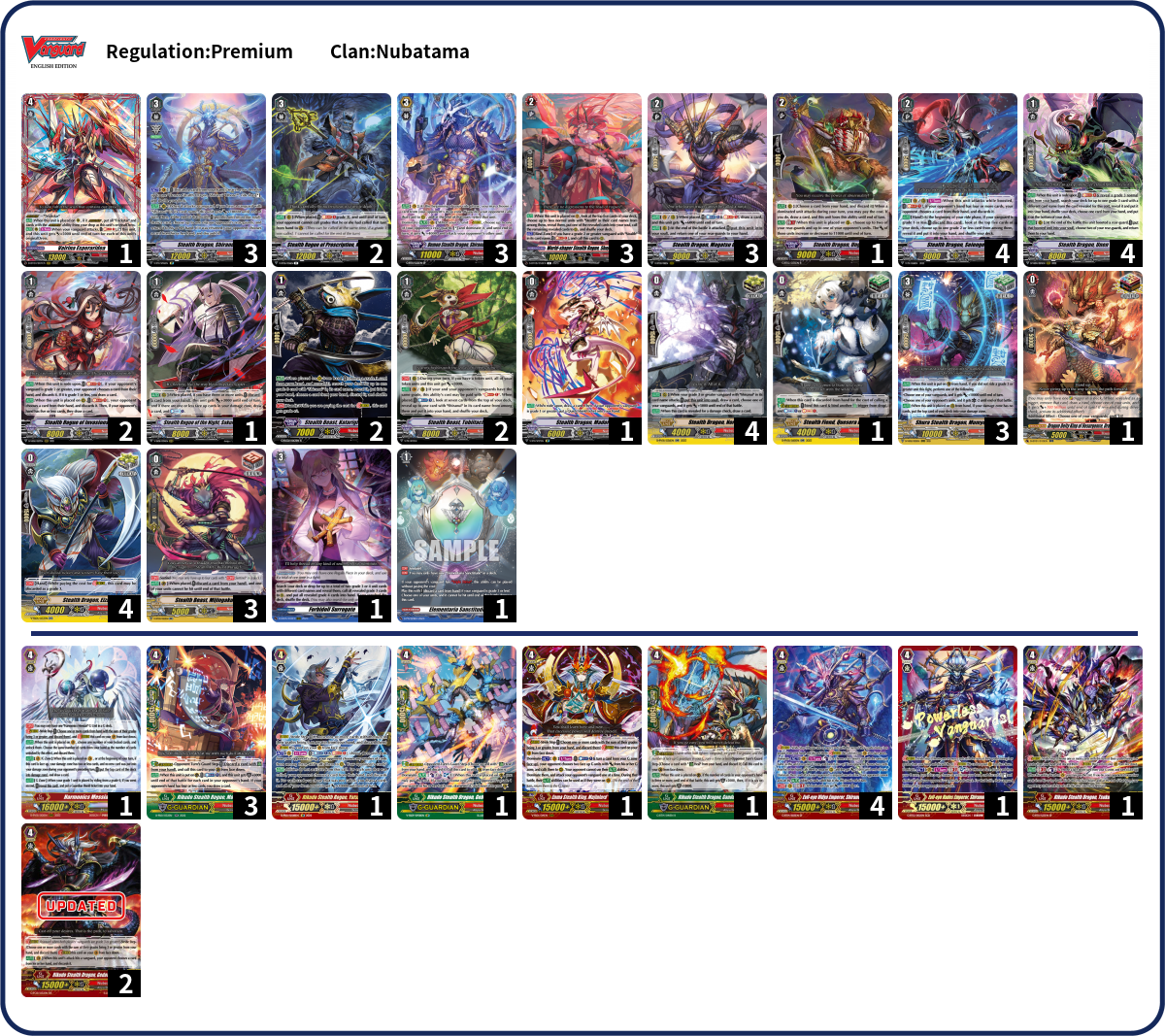 Deck Code [8ERW] deck | Deck Log