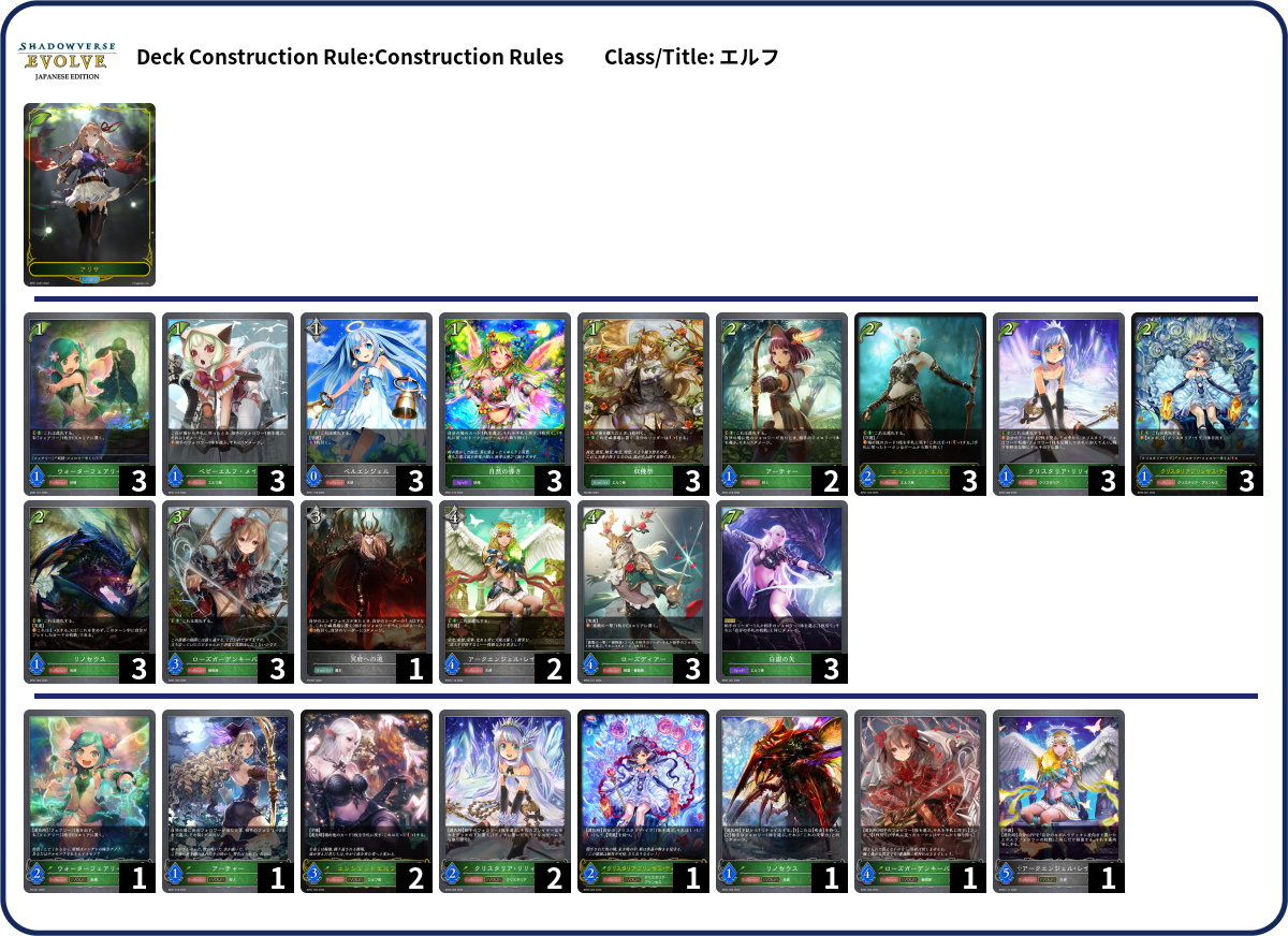 Deck Code [ARFH] deck | Deck Log