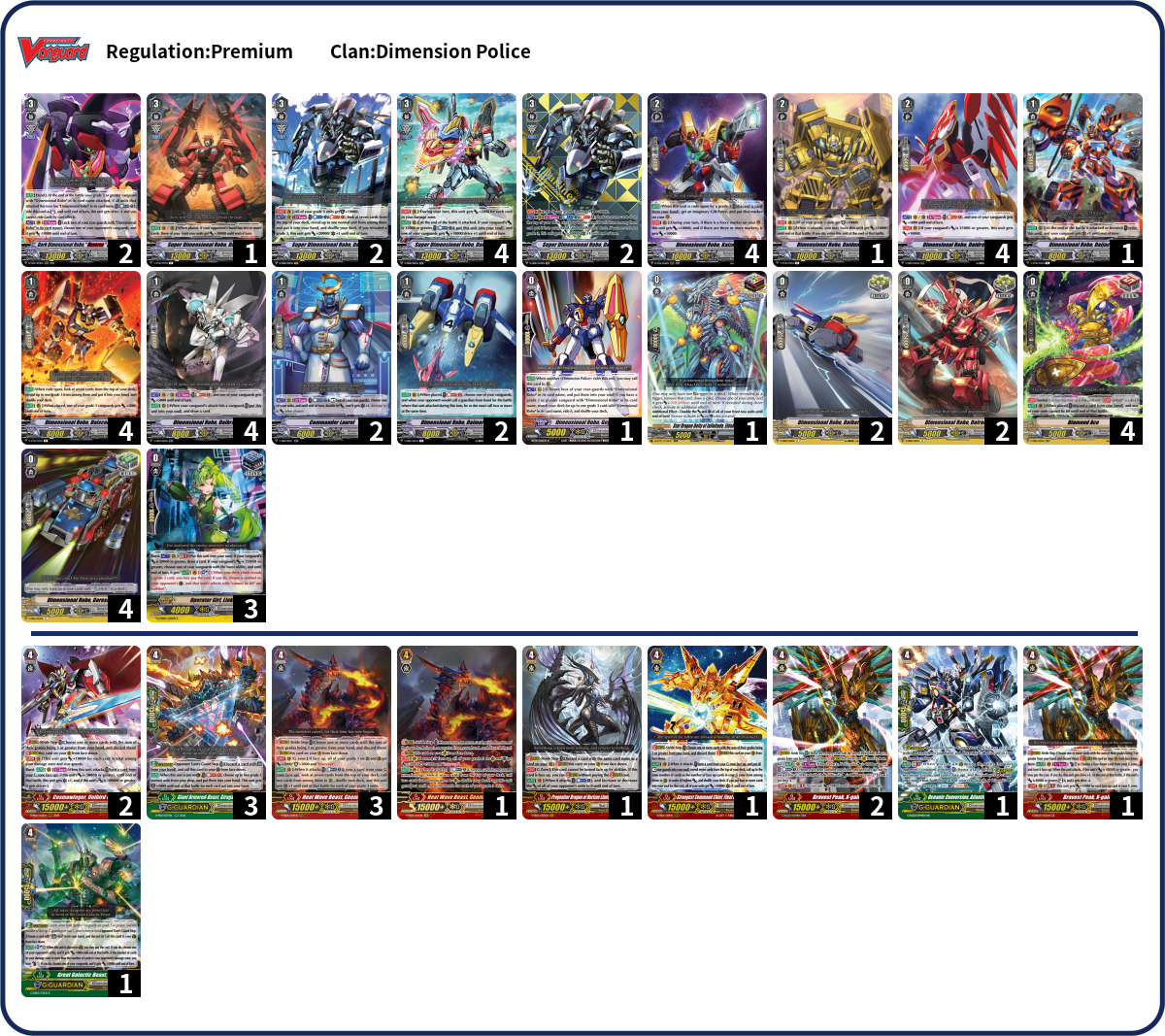 Deck Code [H699] deck | Deck Log