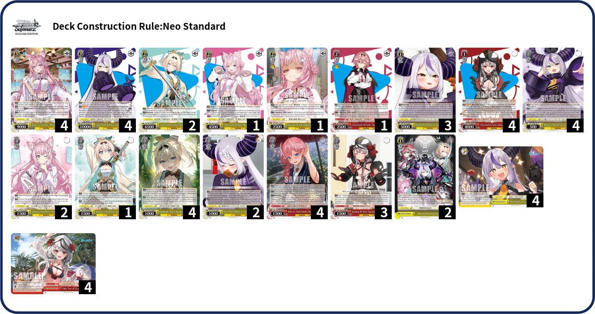 Deck Code [L900] deck | Deck Log