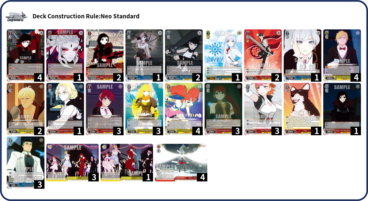 Deck Code [PRWB] deck | Deck Log