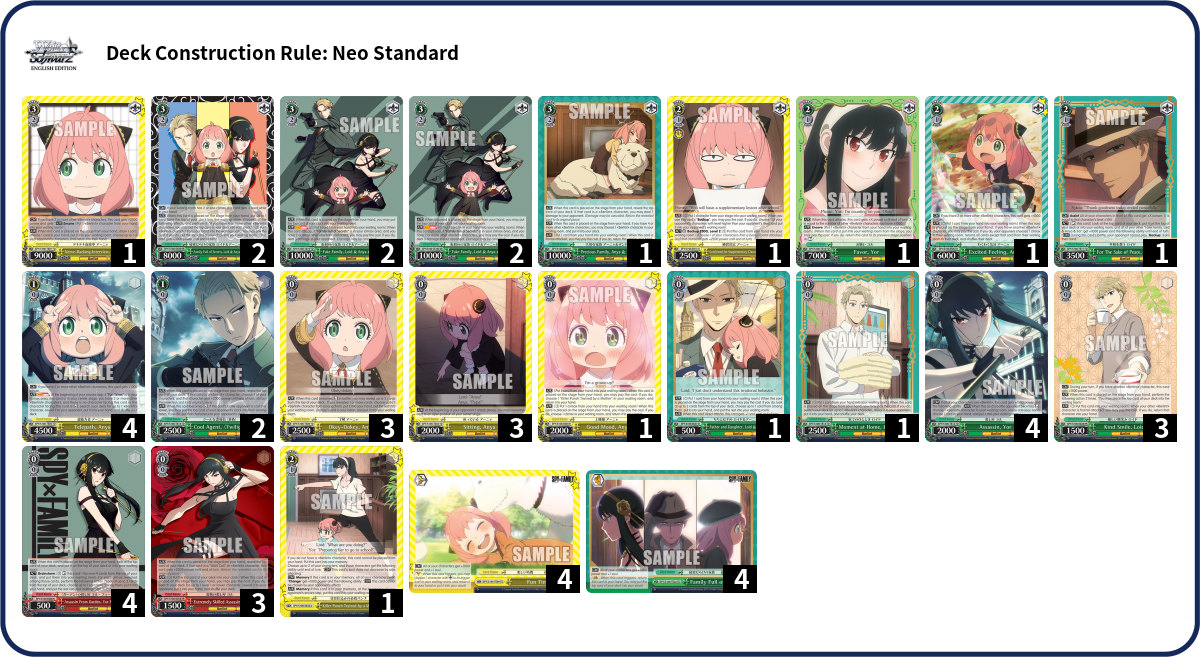 Deck Code [YXRA] deck | Deck Log